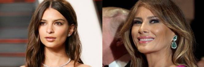 Emily Ratajkowski difende la First Lady Melania Trump dagli attacchi ...