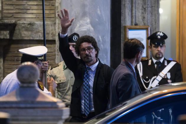 Danilo Toninelli dà il suo addio al ministero delle infrastrutture