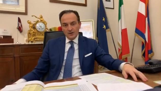 Alberto Cirio, presidente della Regione Piemonte, positivo al Coronavirus