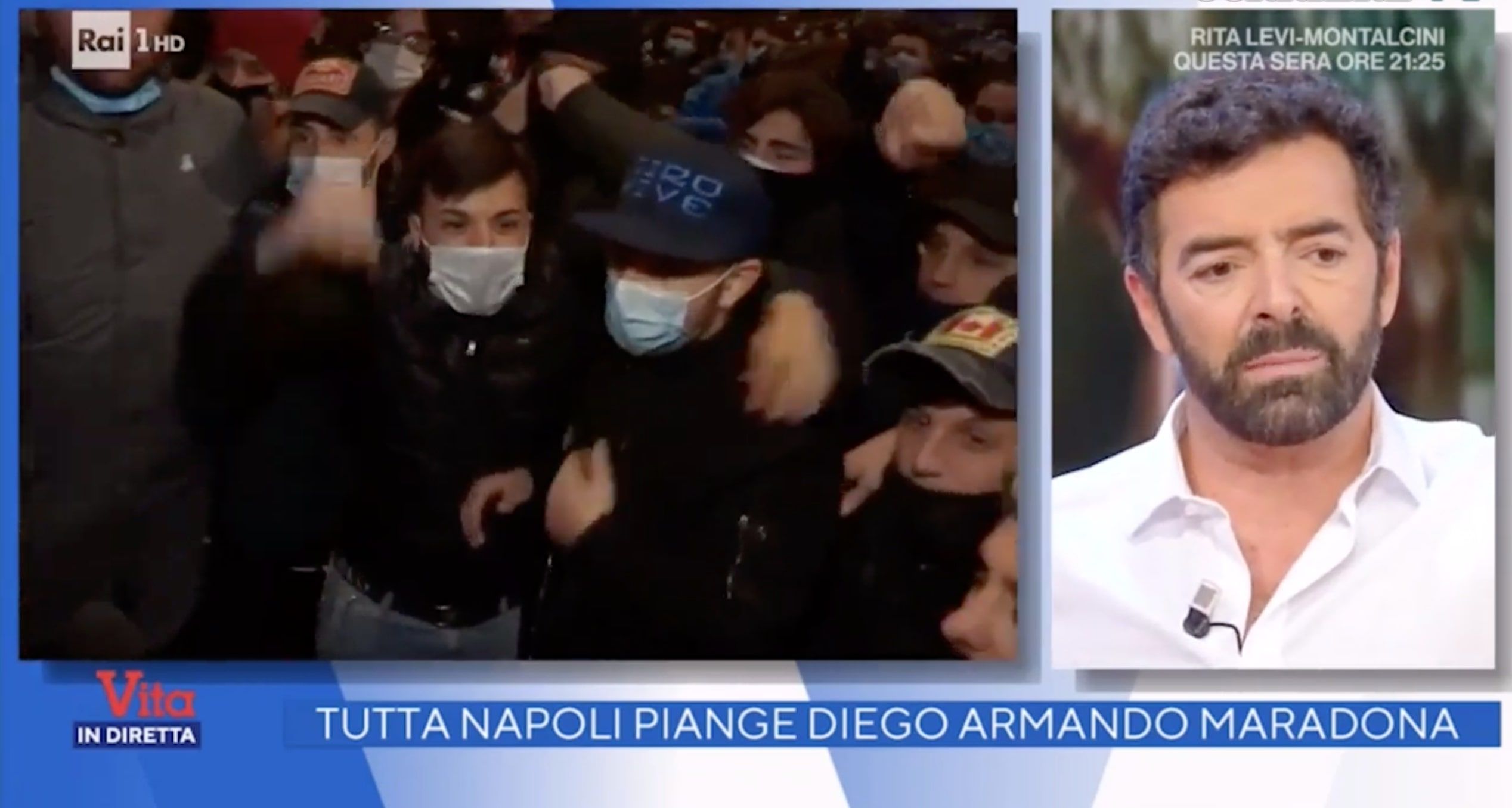 Matano ferma Napoli che omaggia Maradona con assembramenti