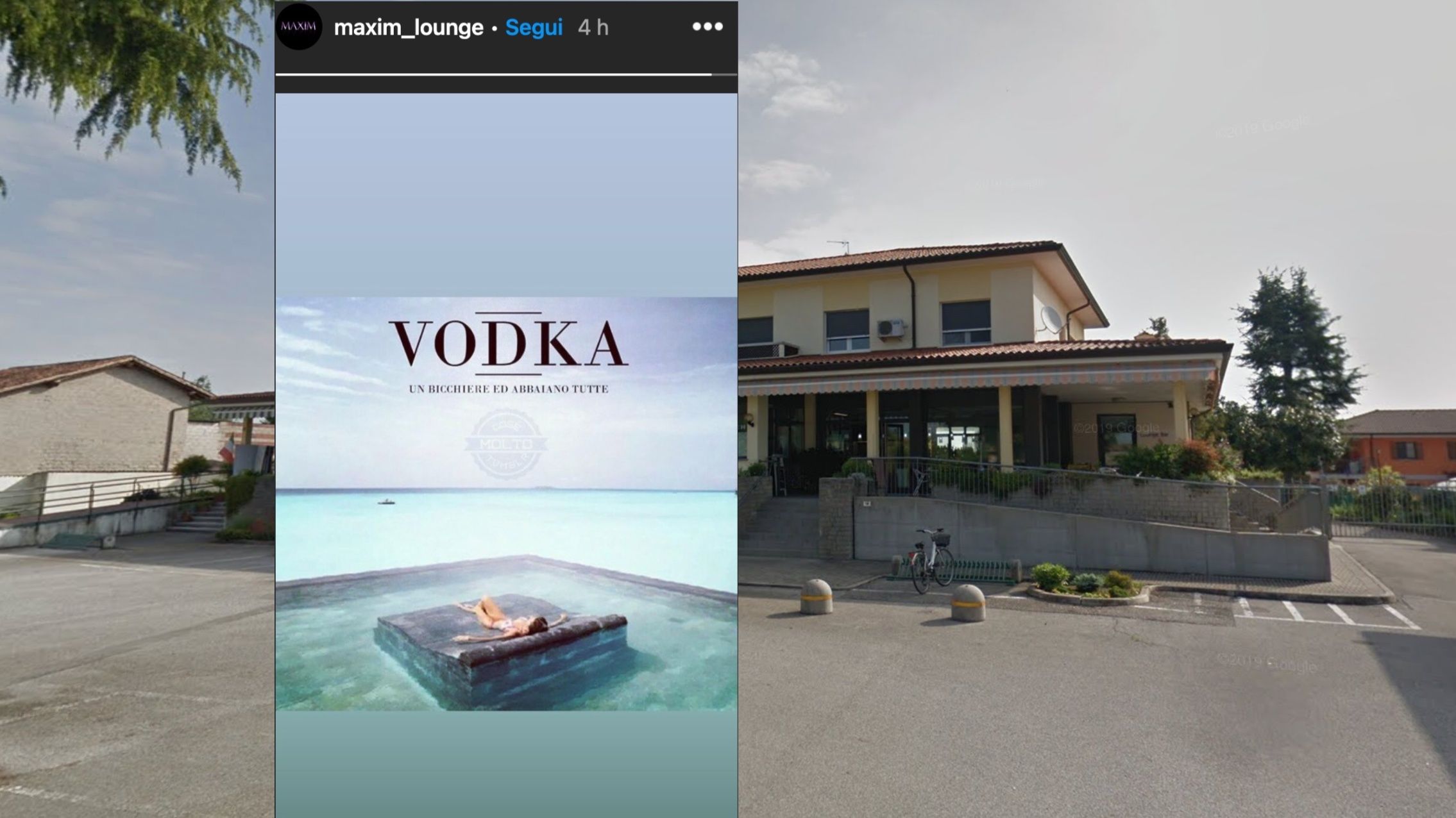 Maxim Lounge, il bar friuliano e il post sessista sulla Vodka