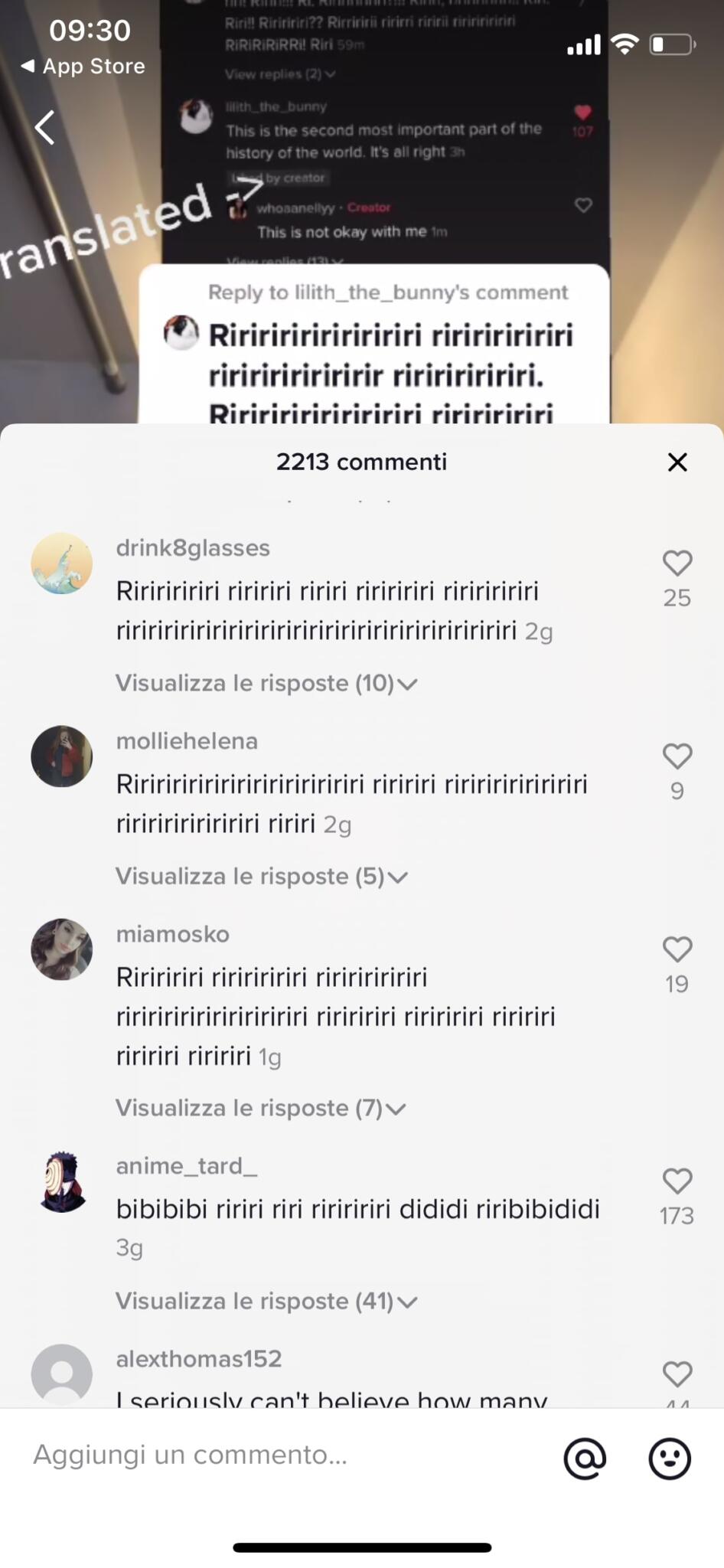 Ririri su TikTok, cosa succede se commenti così | Giornalettismo