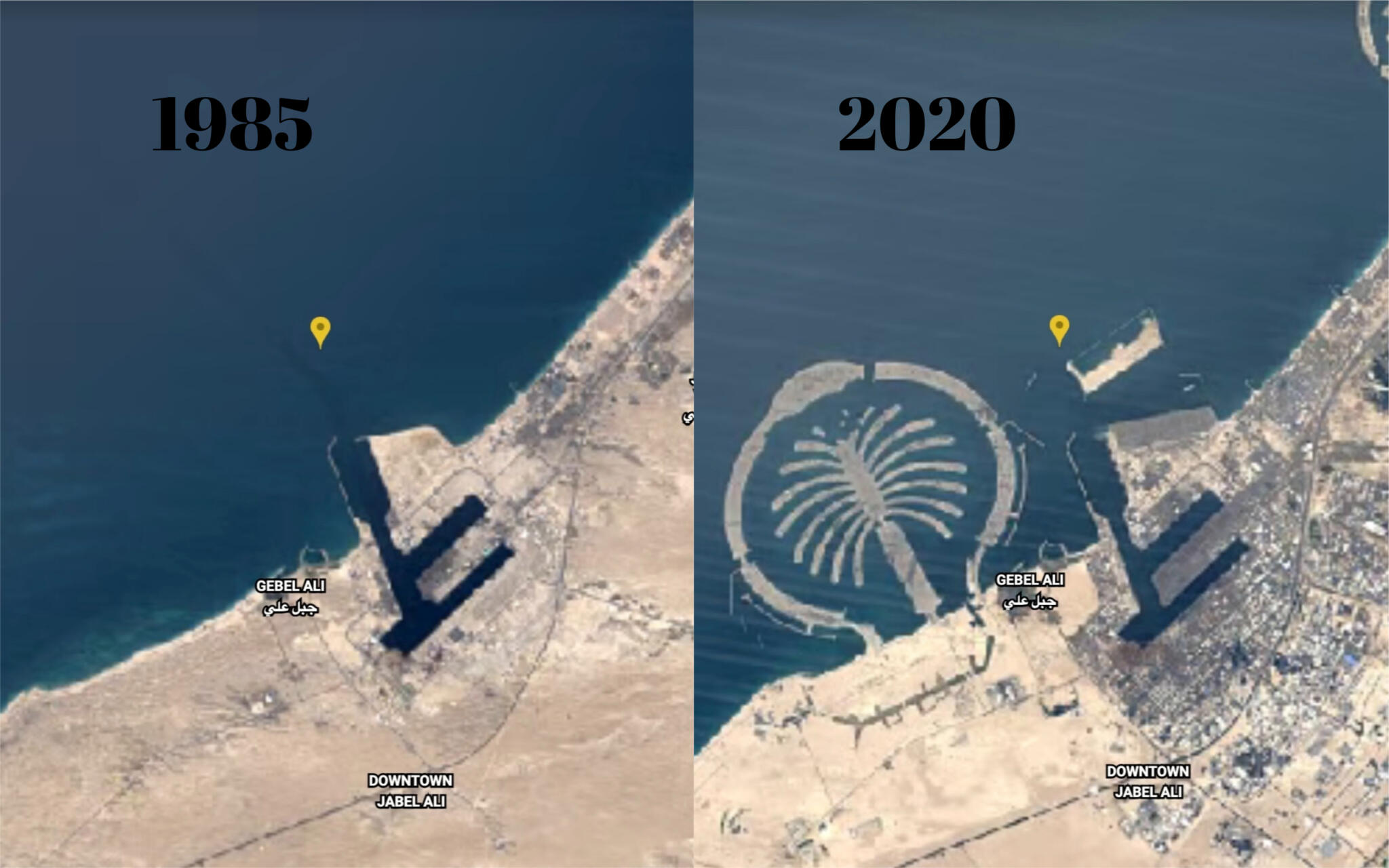Time-lapse Google Earth, il mondo cambiato in 35 anni | Giornalettismo