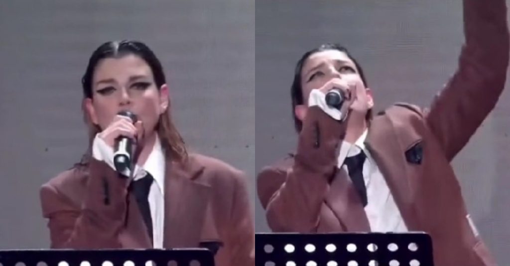 Emma Marrone al concerto del 1 maggio a Roma legge una poesia: "Resta ...