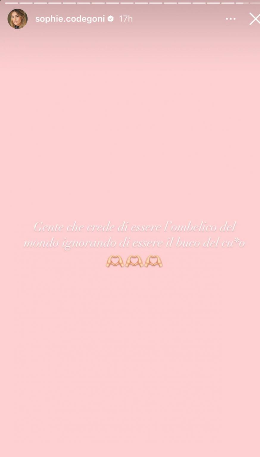 Gf Vip, volano frecciate social tra Soleil Sorge e Sophie Codegoni