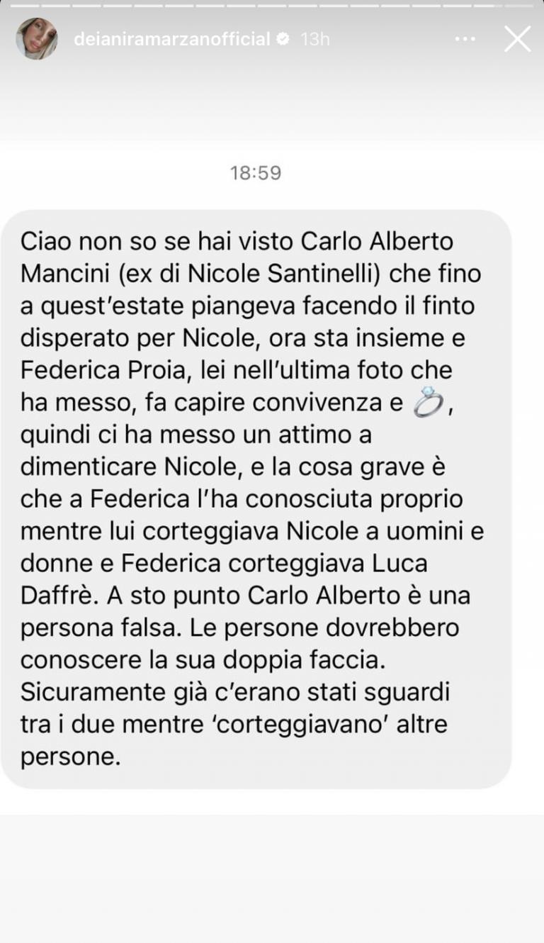 Uomini e Donne, Carlo Alberto Mancini si è fidanzato con Federica Proia