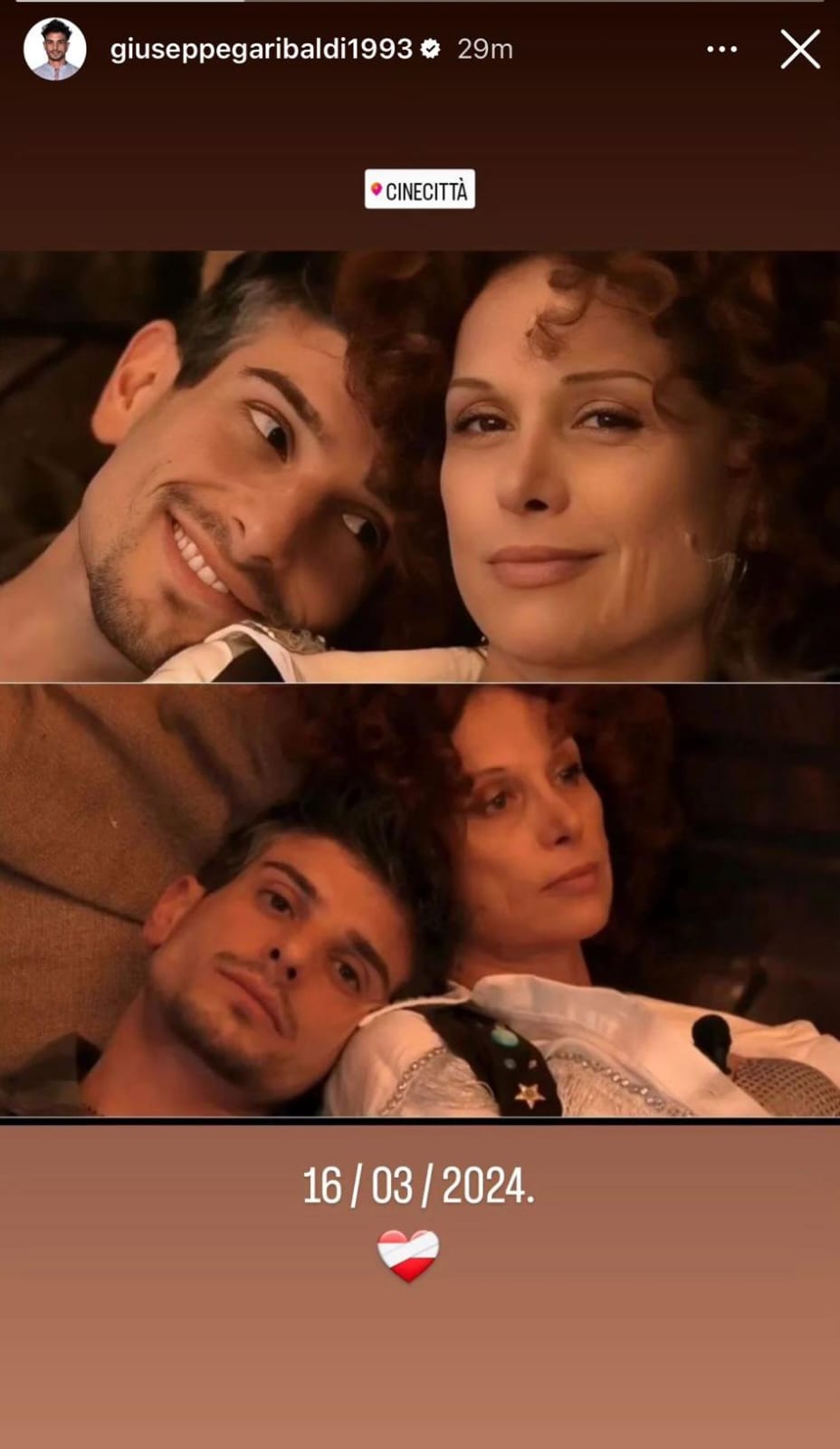 Grande Fratello, il gesto social di Giuseppe Garibaldi per Beatrice ...