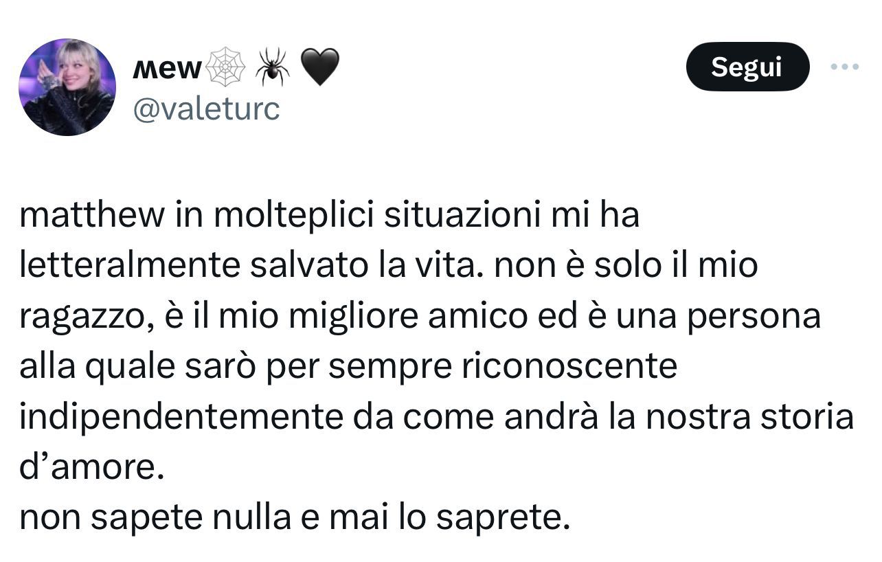 Amici 23, crisi tra Mew e Matthew? Parla lei...