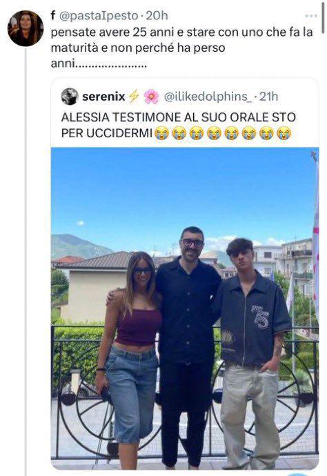 Amici 24, Alessia Pecchia presente agli esami di maturità di Luk3 ...