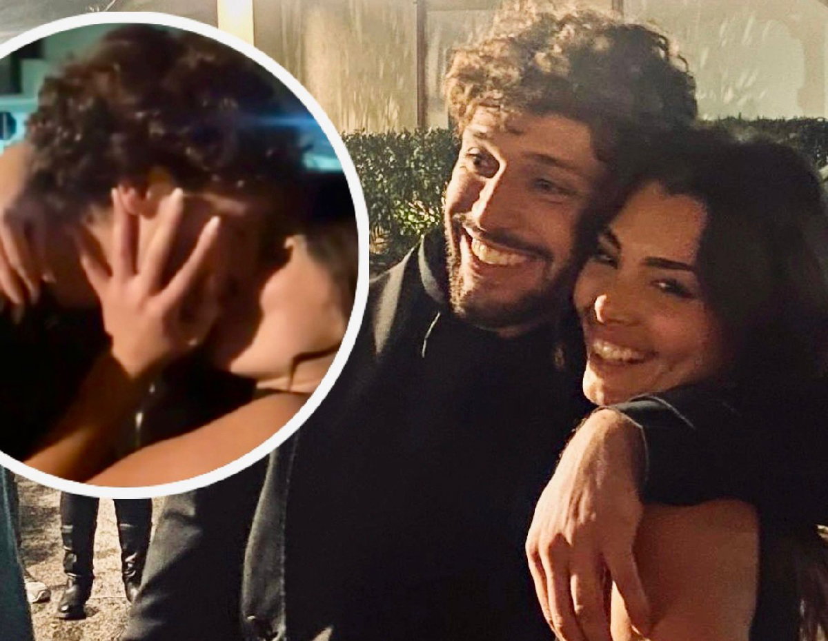 Mattia e Grazia si baciano dopo la finale del Grande Fratello