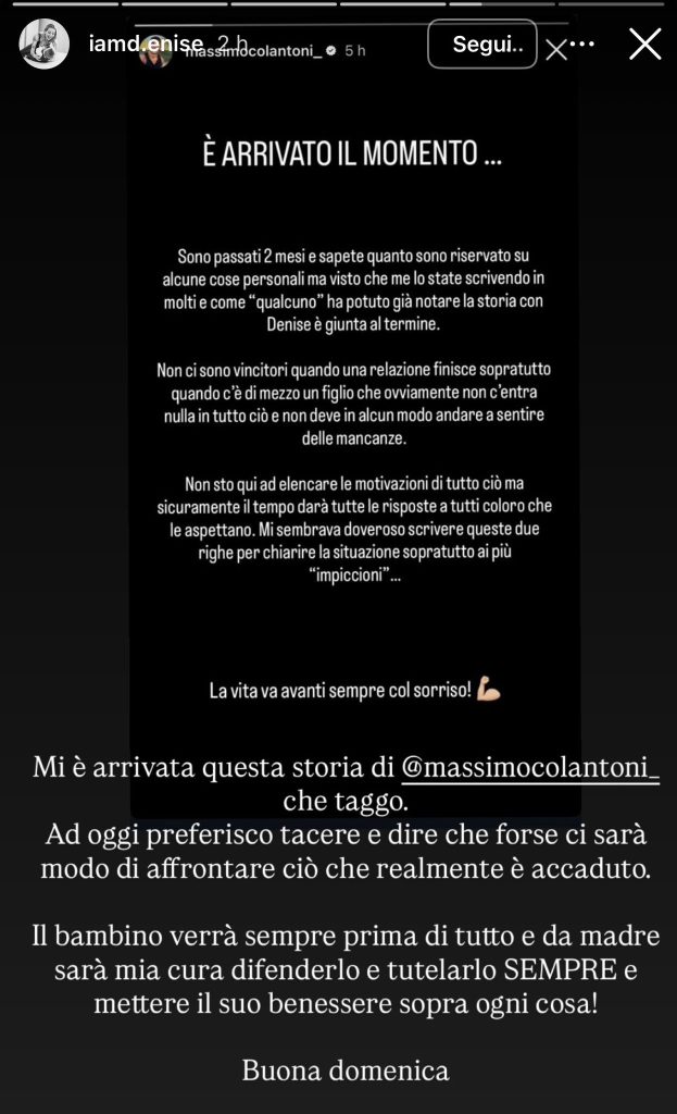 Temptation Island, Massimo Colantoni annuncia la rottura con la mamma ...