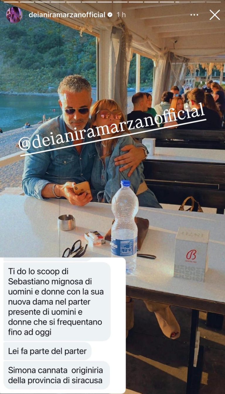 Uomini e Donne, Sebastiano Mignosa paparazzato in compagnia di una dama ...