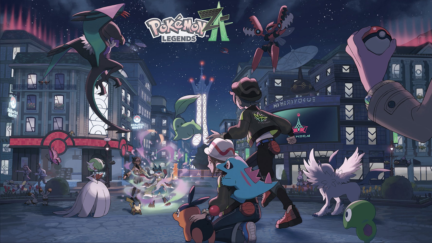Pokémon Legends: Z-A – il nuovo trailer mostra Lumiose City