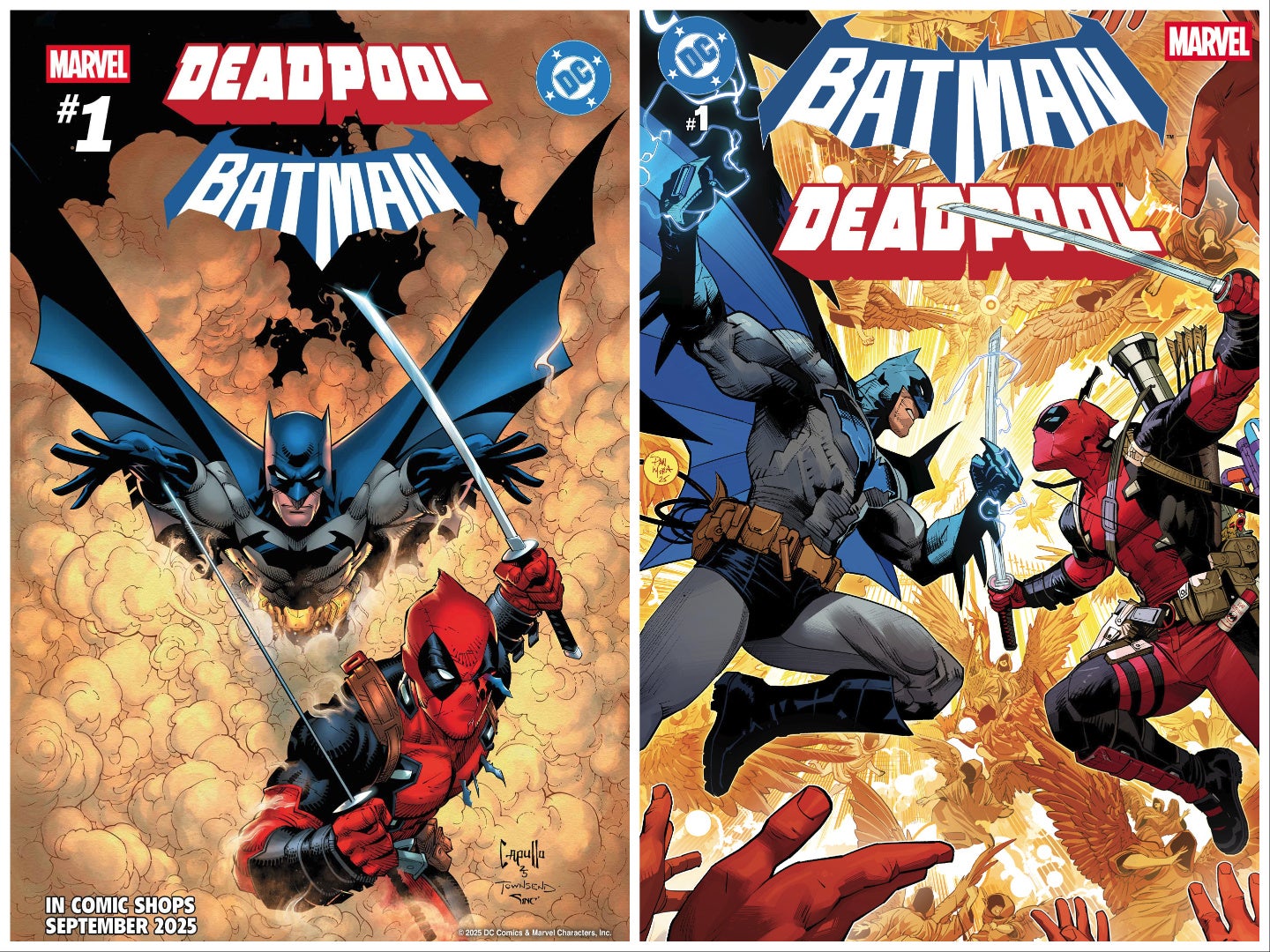 DEADPOOL/BATMAN e BATMAN/DEADPOOL - I nuovi crossover Marvel e Dc ...