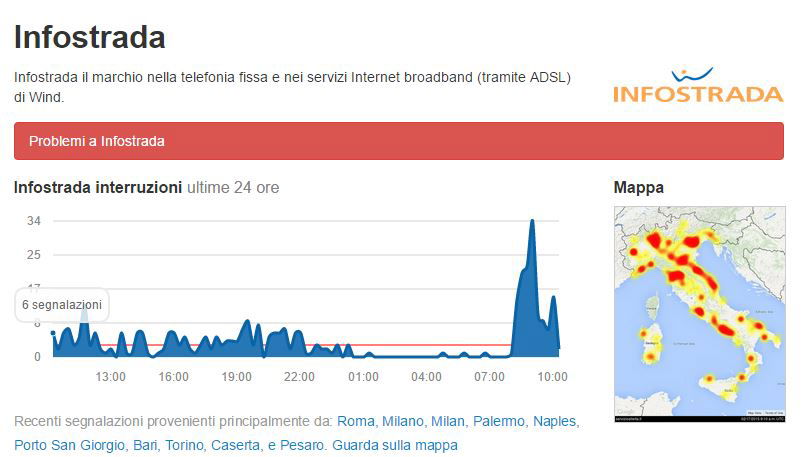 Infostrada non funziona | NextQuotidiano