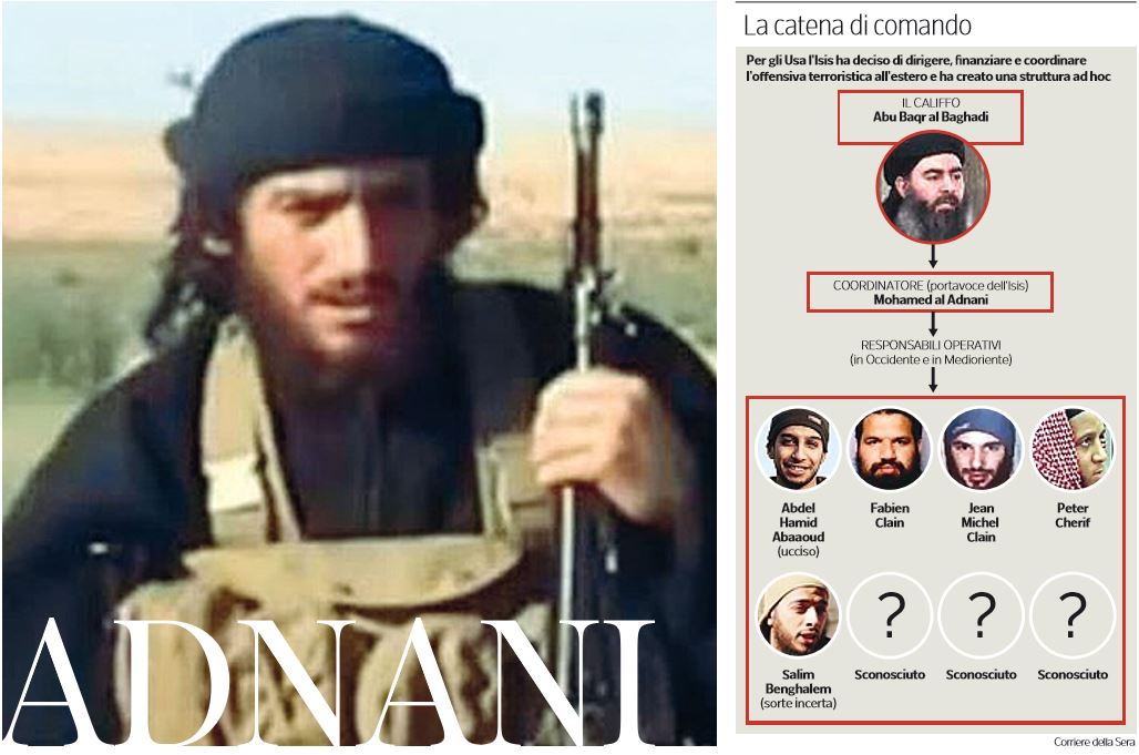 Abu Mohamed al-Adnani: chi c'è dietro le stragi di Parigi | NextQuotidiano