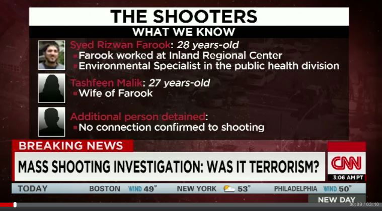 Syed Farook e Tashfeen Malik: i killer di San Bernardino in California