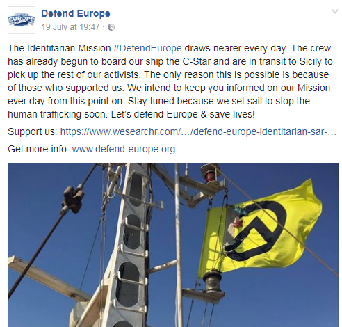 Defend Europe: la storia della nave anti-ONG bloccata a Suez ...