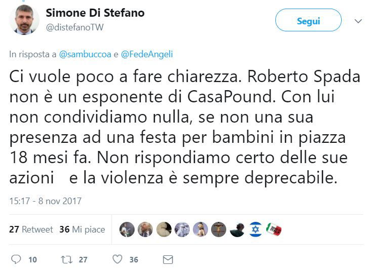 Il senso di Casapound (e degli altri) per Roberto Spada | NextQuotidiano