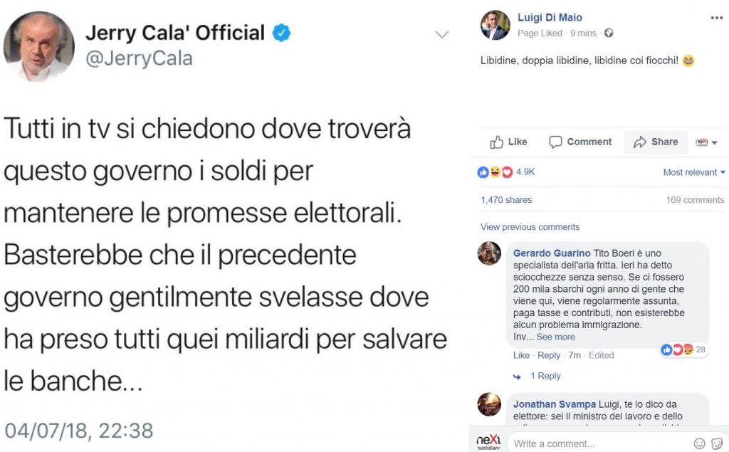 Luigi Di Maio e l'auctoritas di Jerry Calà | NextQuotidiano