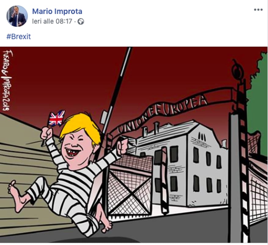 Virginia Raggi si dissocia dalla vignetta di Marione sulla UE come ...