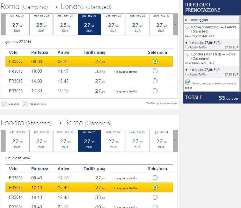 Voli per Londra da € 25,99 tutto compreso | VoloGratis.org