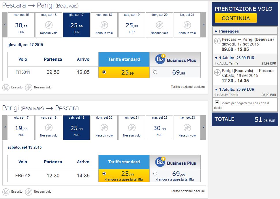 Voli low cost per Parigi a partire da € 9,99 | VoloGratis.org