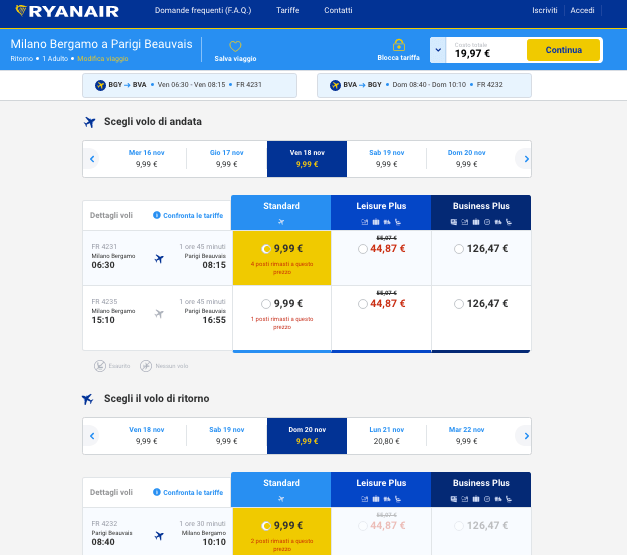 Voli low cost per Parigi da € 9,99 tutto compreso | VoloGratis.org
