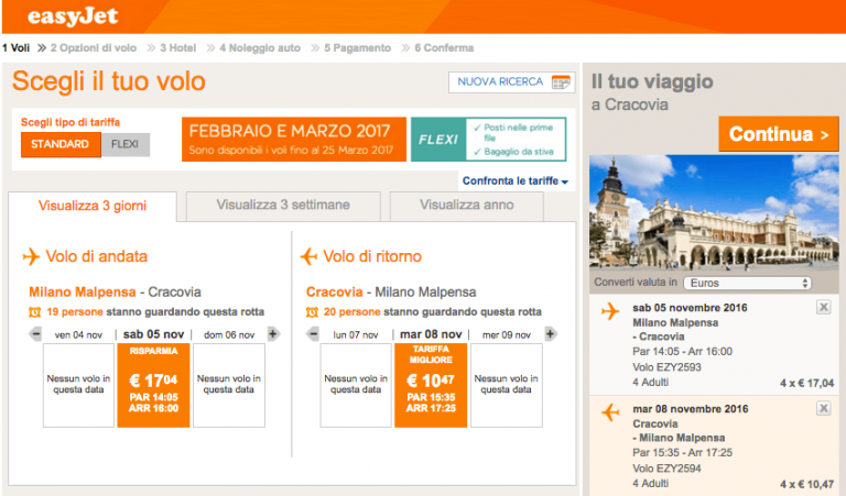 Voli easyJet scontati e da € 10 | VoloGratis.org