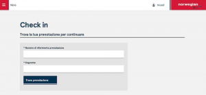 Check-in online Norwegian: come farlo. Guida completa | VoloGratis.org