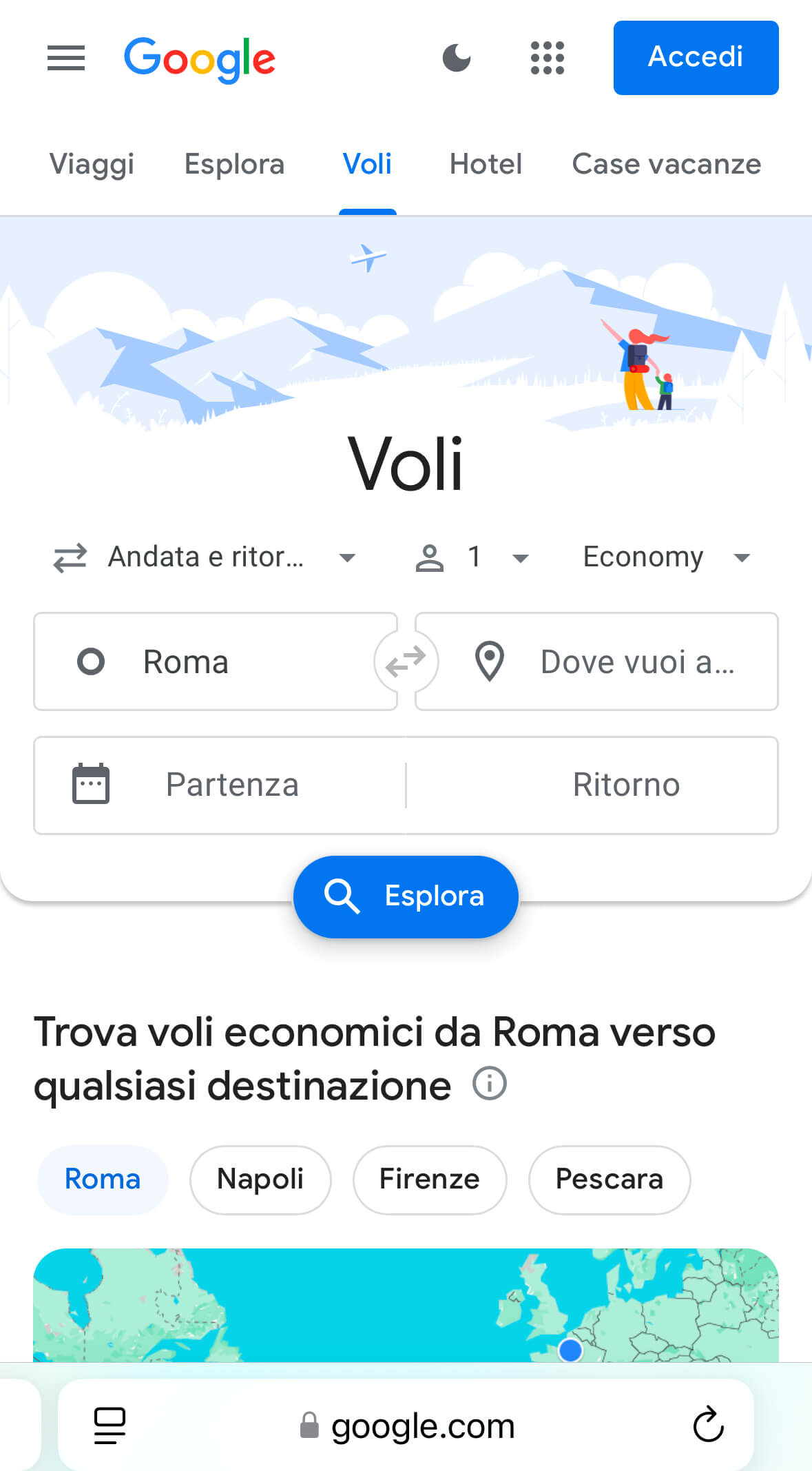 Google Flights, come funziona: trucchi per trovare voli low cost